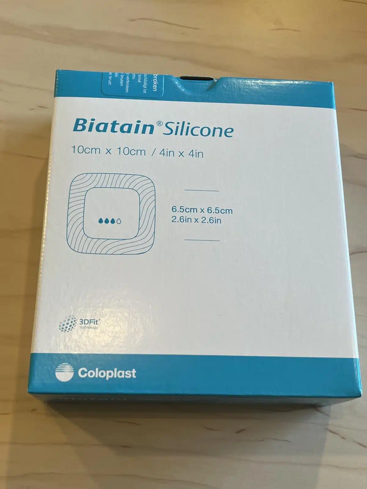 Coloplast Biatain Silicone 10x10cm 10st - Medic Point