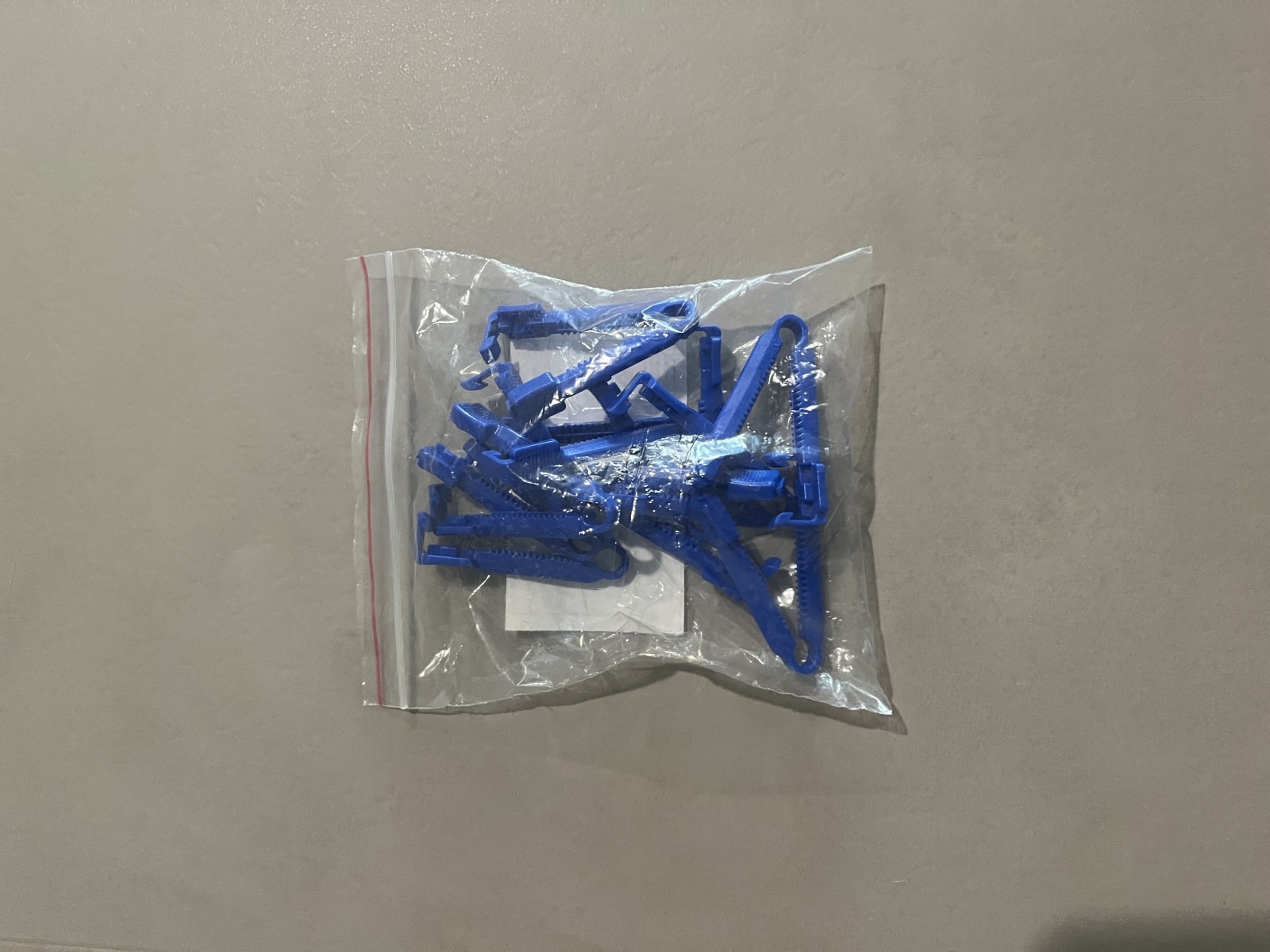 Sondeklem blauw 10st - Medic Point